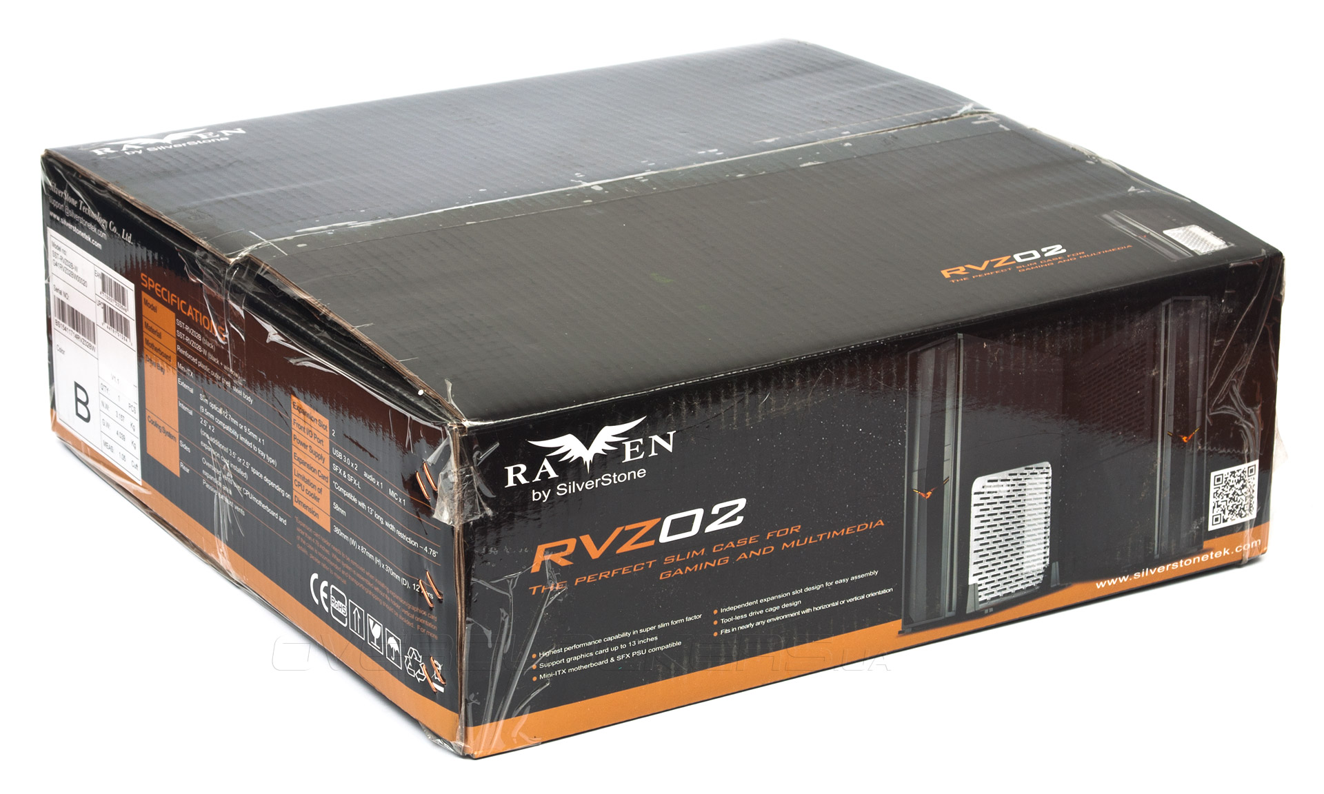 Обзор корпуса SilverStone Raven RVZ02