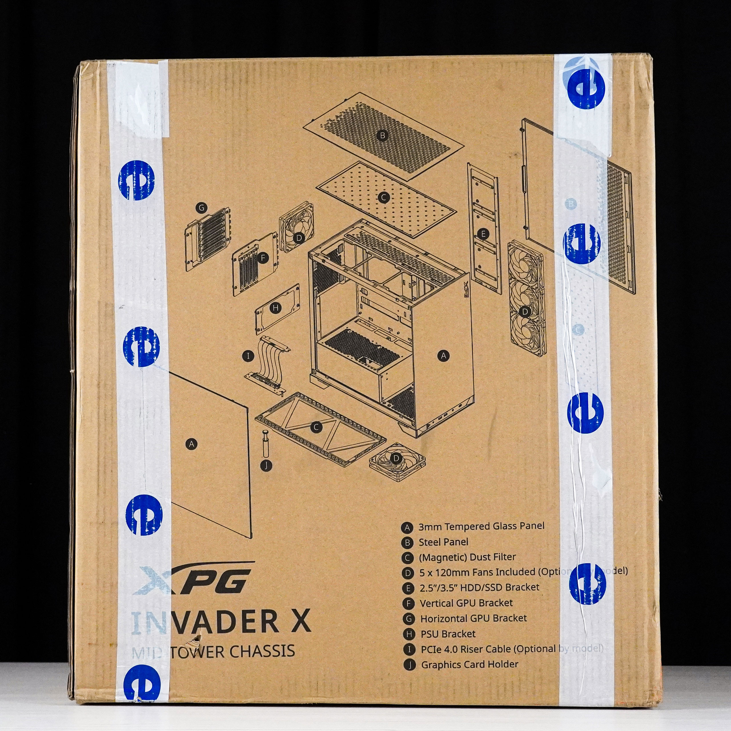 Обзор панорамного корпуса XPG INVADER X