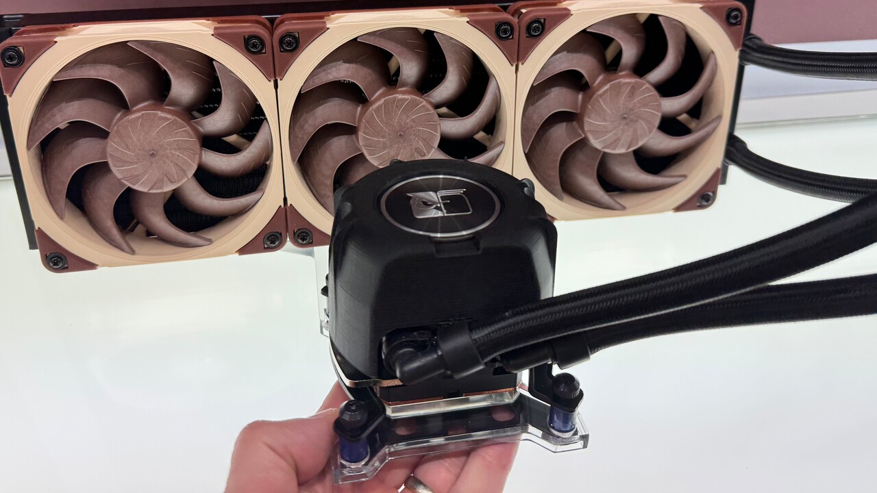 Системи рідинного охолодження Noctua NL-LC1 надійдуть до продажу в ...
