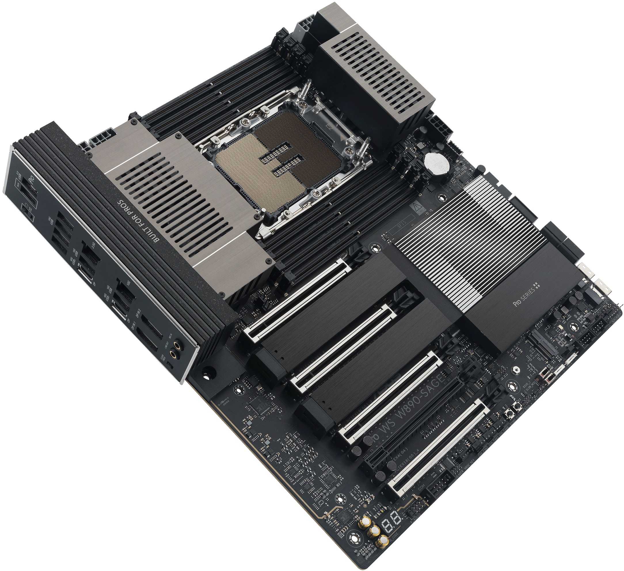 На подходе материнская плата ASUS Pro WS W890-SAGE для платформы Intel ...