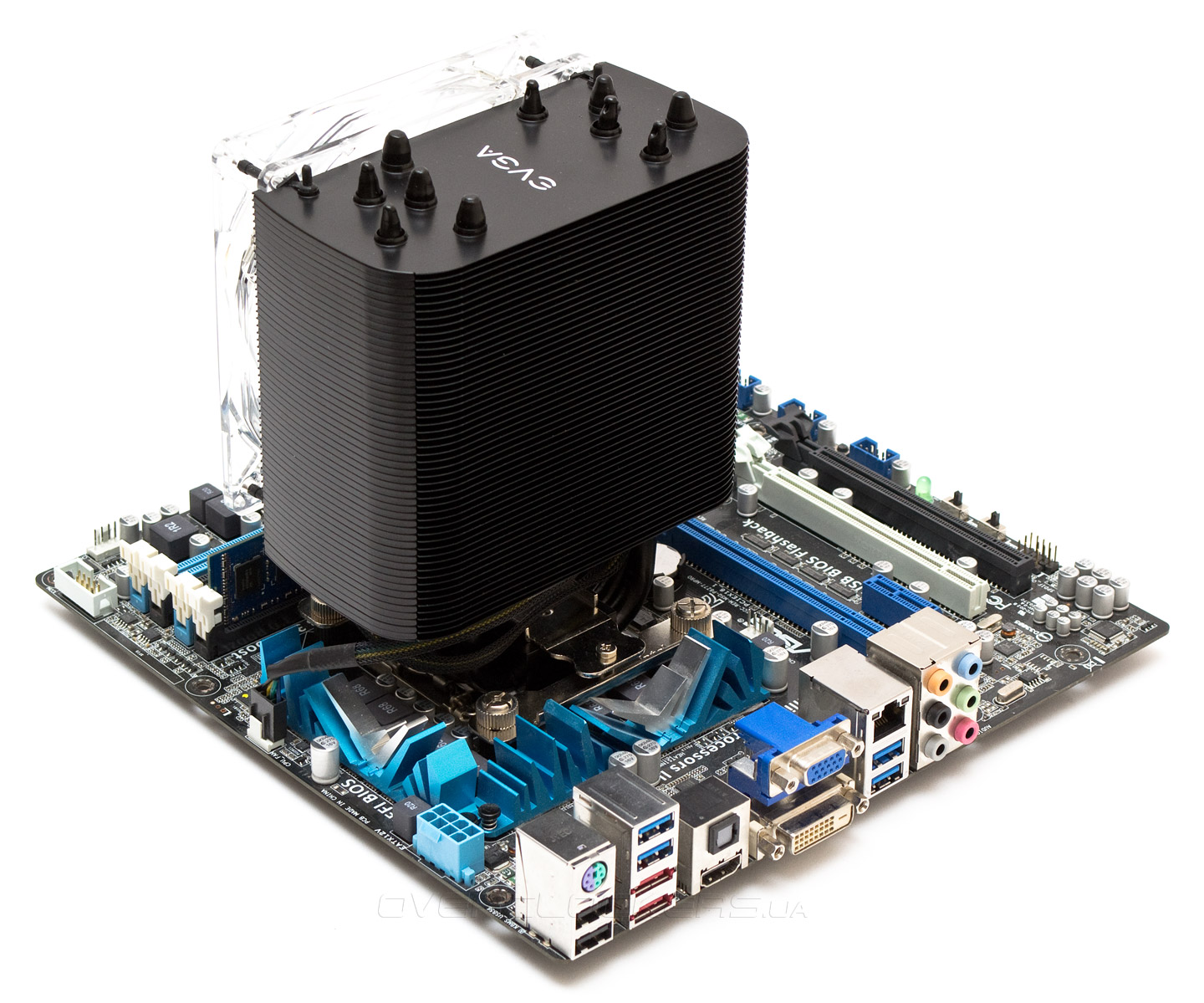 Обзор процессорного кулера EVGA ACX CPU Cooler