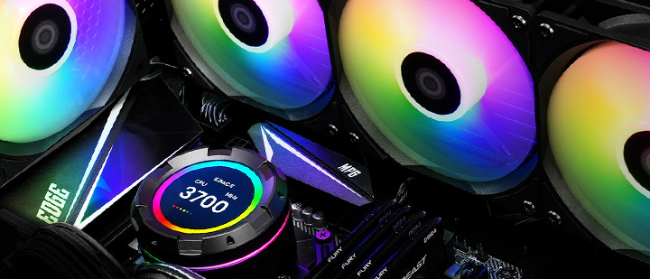 Обзор системы жидкостного охлаждения ID-Cooling Space LCD SL360 XE