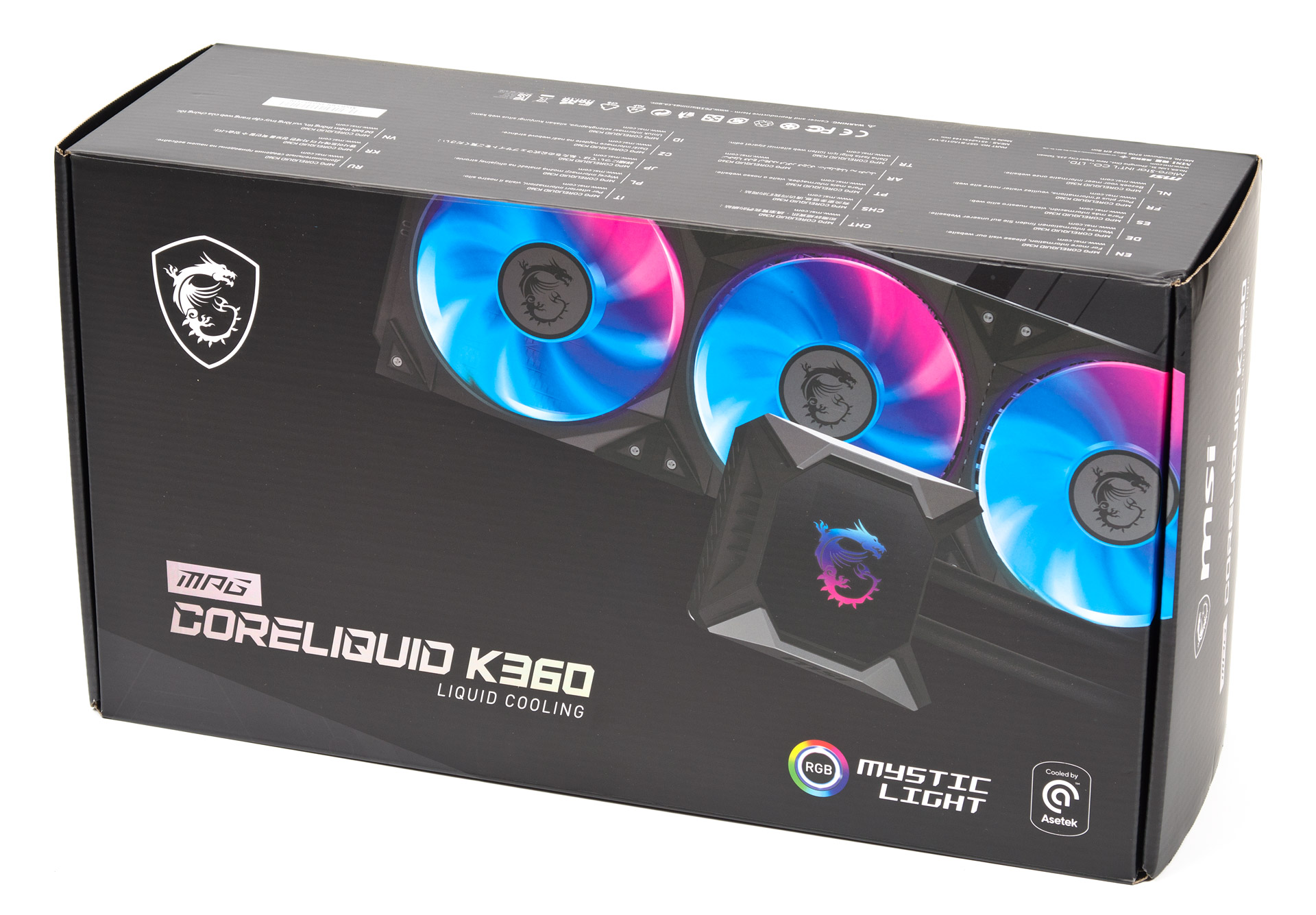 Обзор системы жидкостного охлаждения MSI MPG CoreLiquid K360