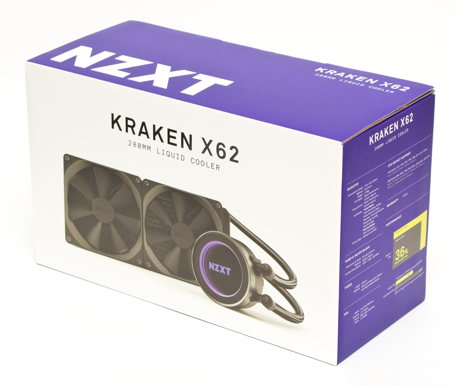 Обзор системы жидкостного охлаждения NZXT Kraken X62