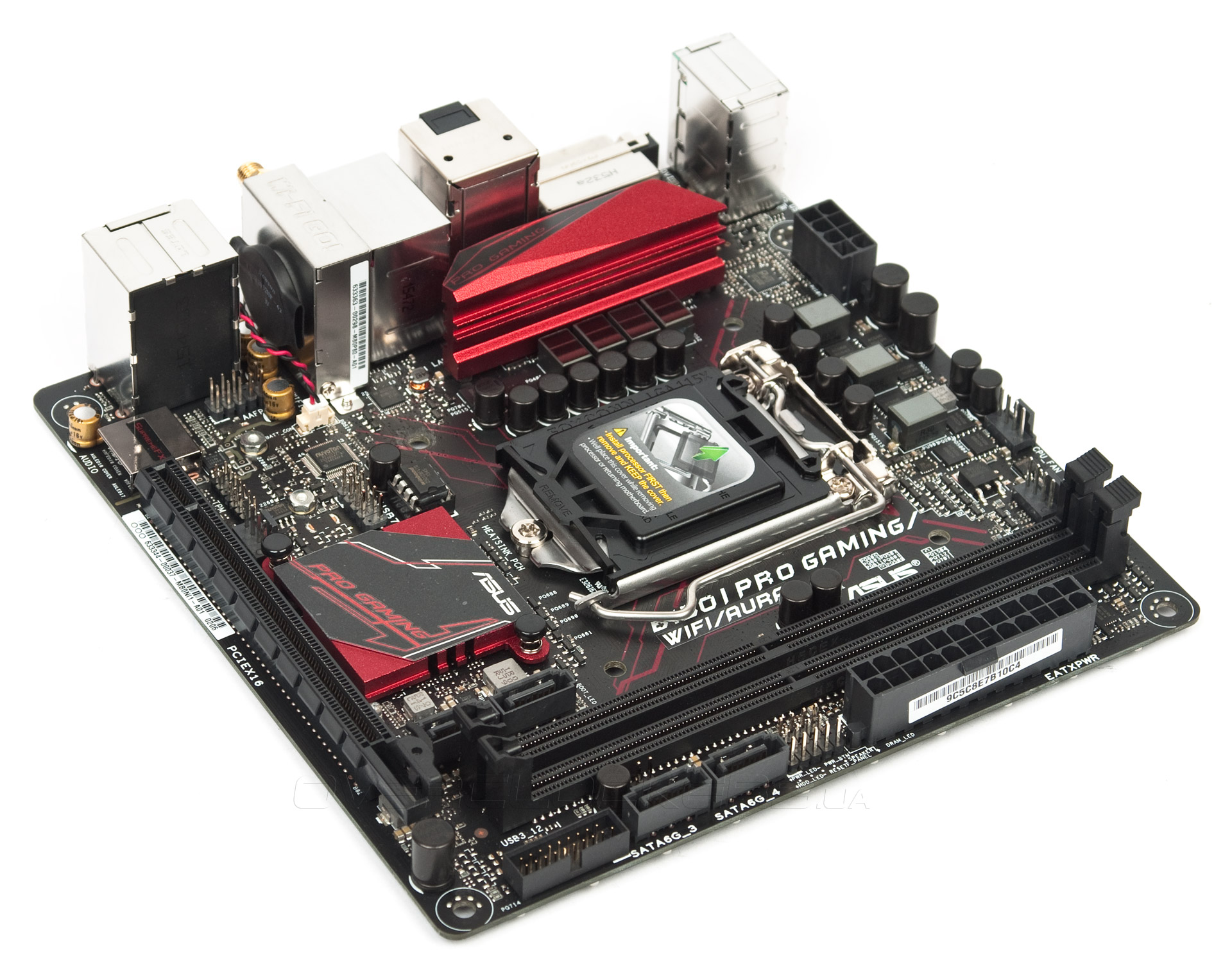 Обзор материнской платы ASUS B150i Pro Gaming/Wi-Fi/Aura для ...