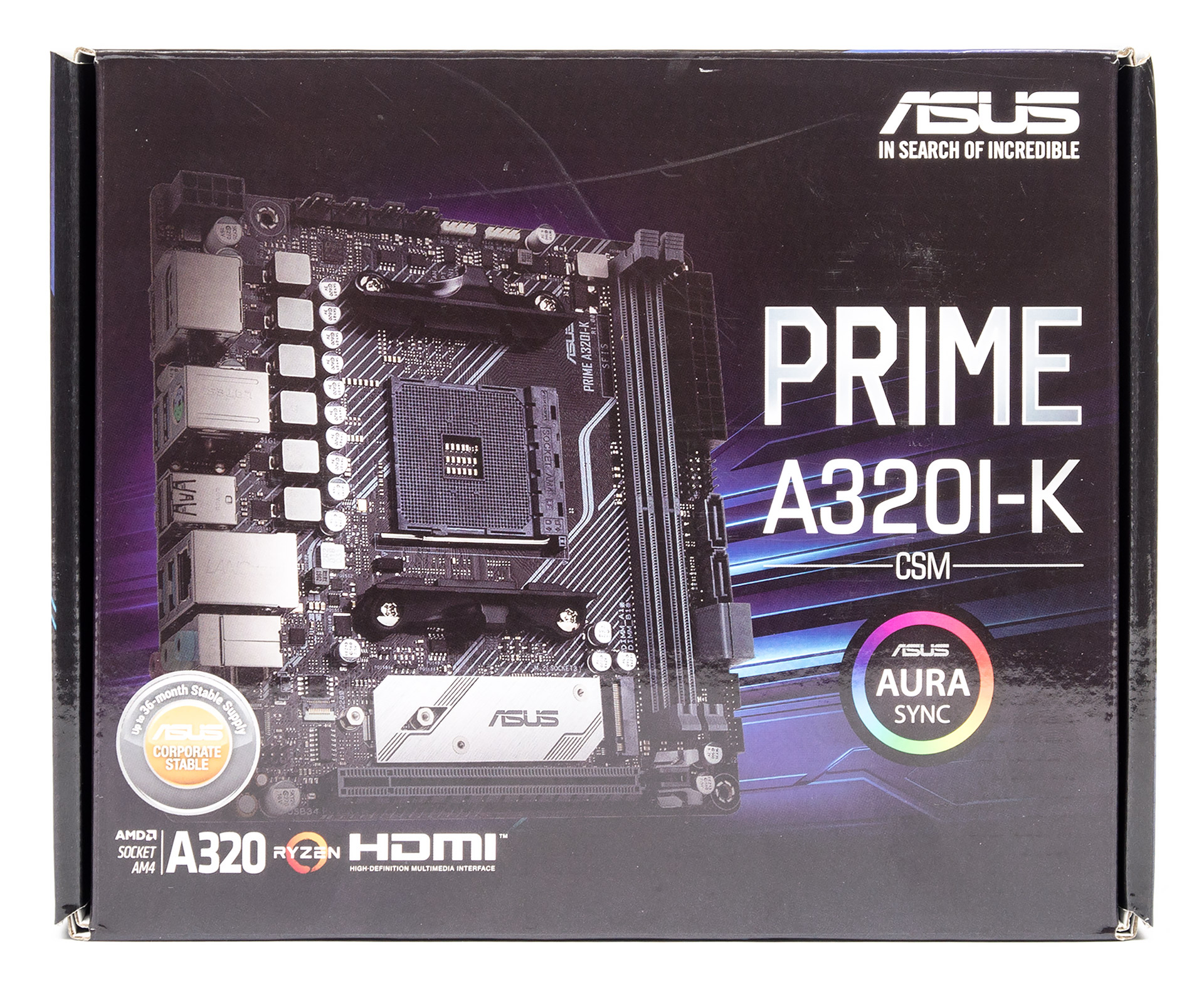 Обзор и тестирование материнской платы ASUS Prime A320I-K формата Mini ...