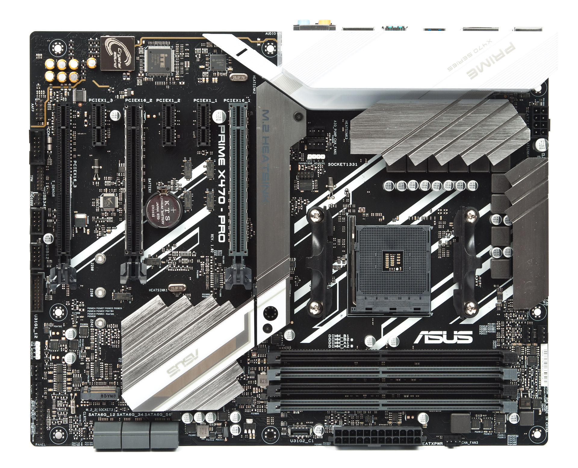 Обзор материнской платы ASUS Prime X470-Pro. Строгие линии технологичности