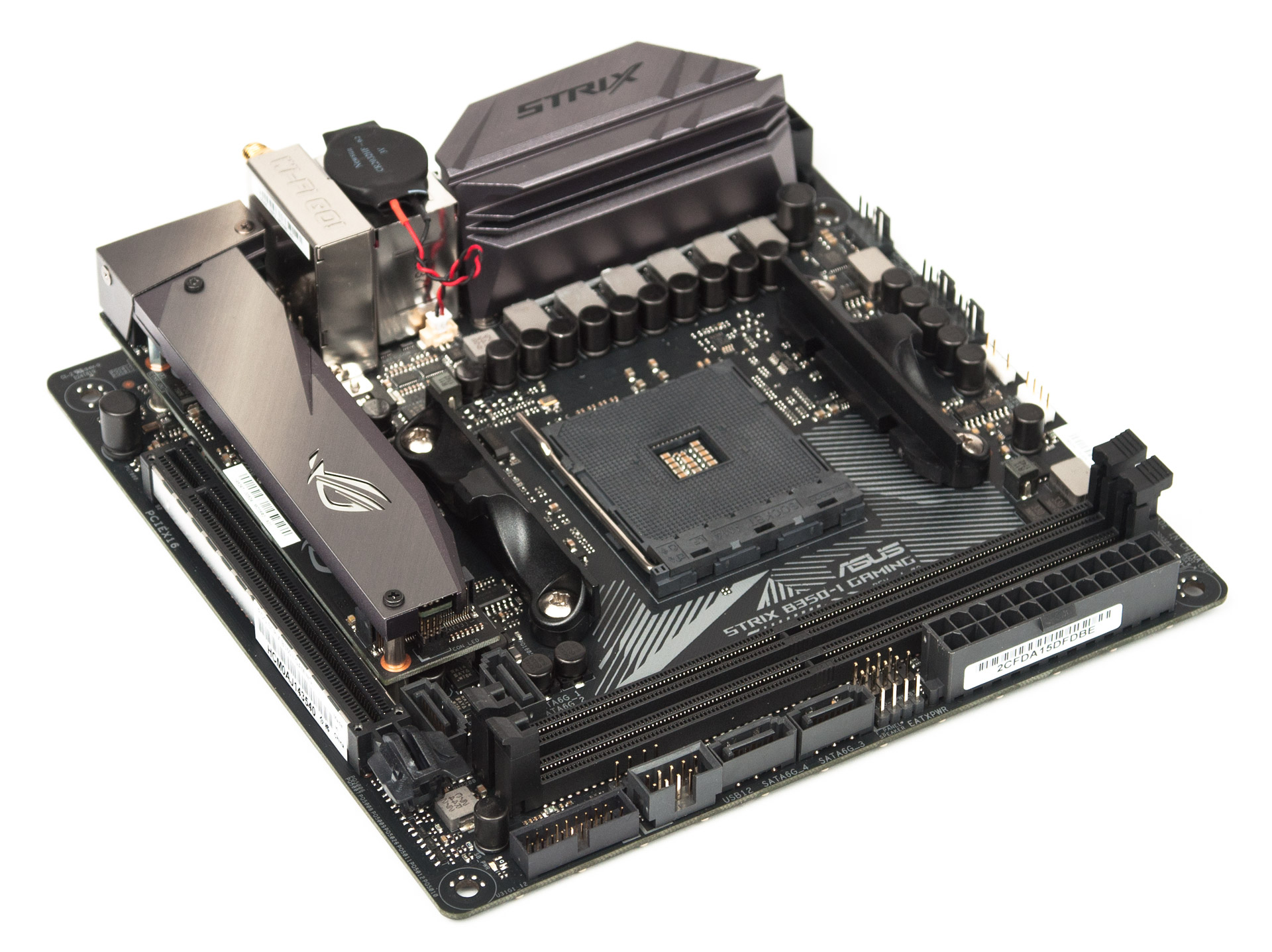 Обзор материнской платы ASUS ROG Strix B350-I Gaming для процессоров AMD