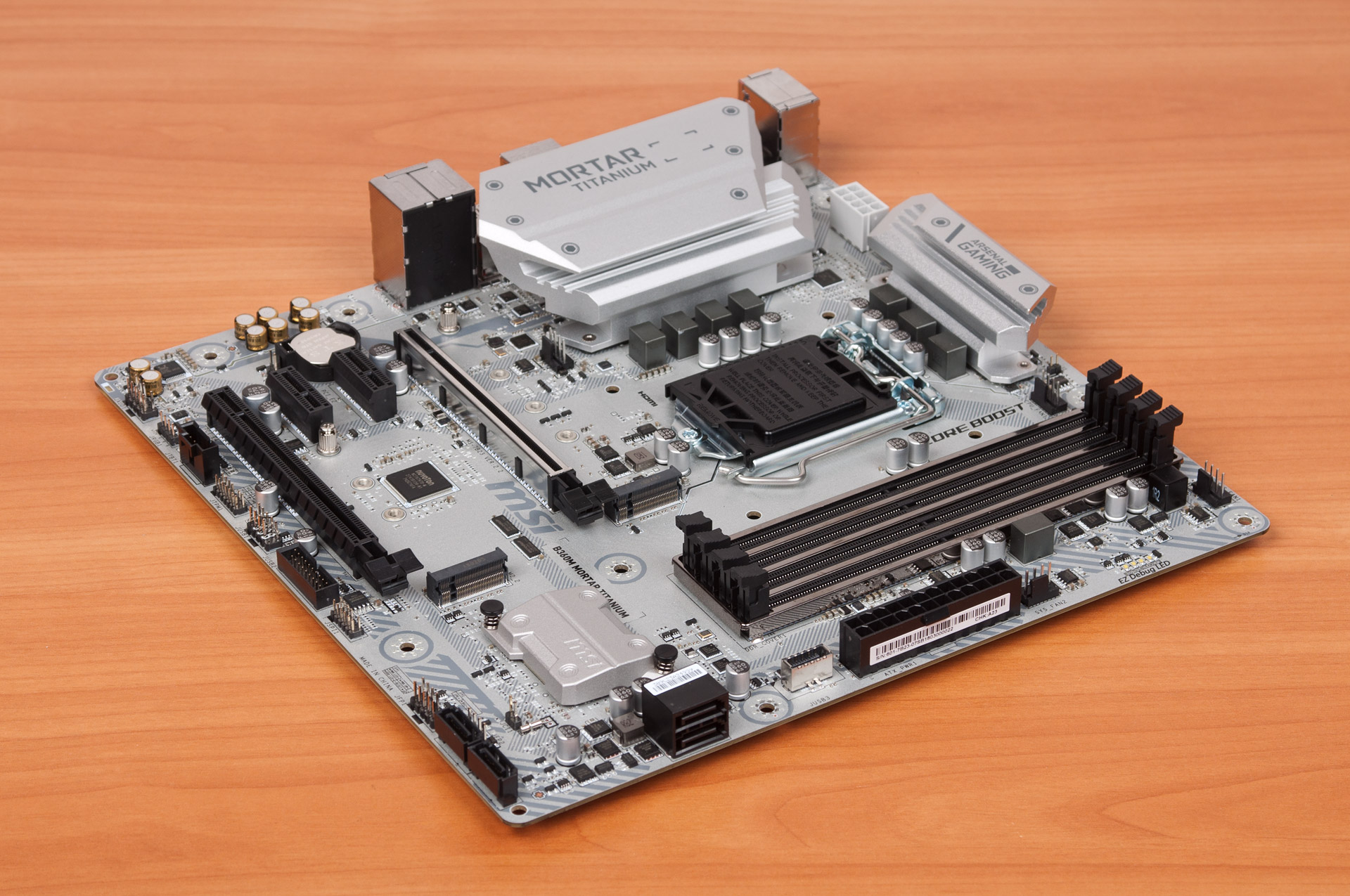 Обзор материнской платы MSI B360M Mortar Titanium. Имиджевый продукт ...