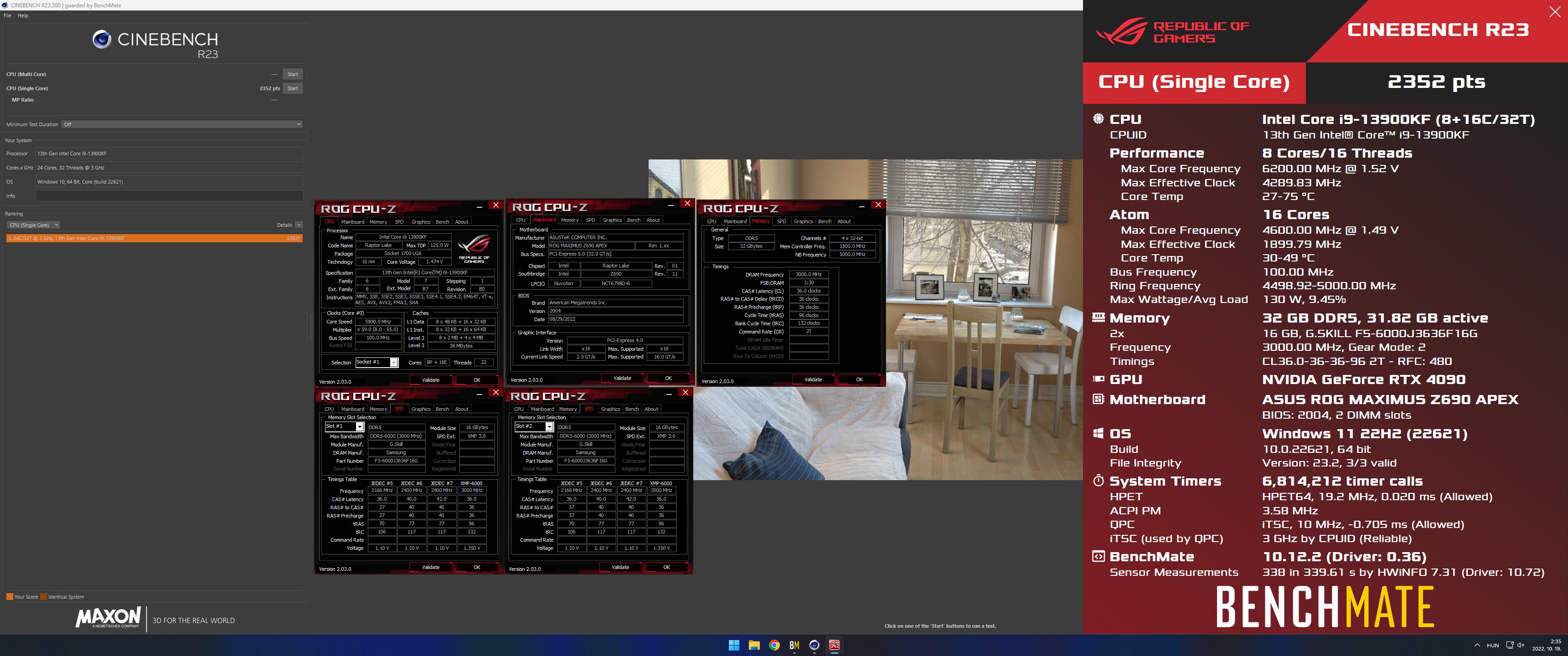 Процессор Intel Core I9 13900kf разогнан до 6 2 ГГц «под водой