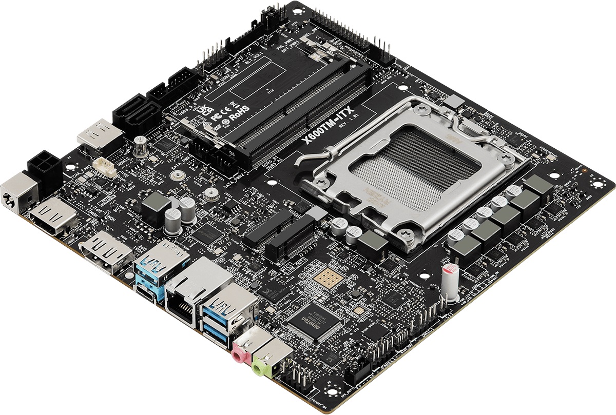 Asrock представила Thin Mini Itx плату X600tm Itx для процесорів Am5