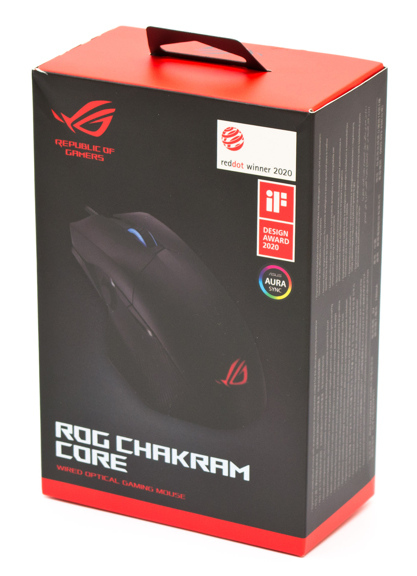 Обзор игровой мыши ASUS ROG Chakram Core