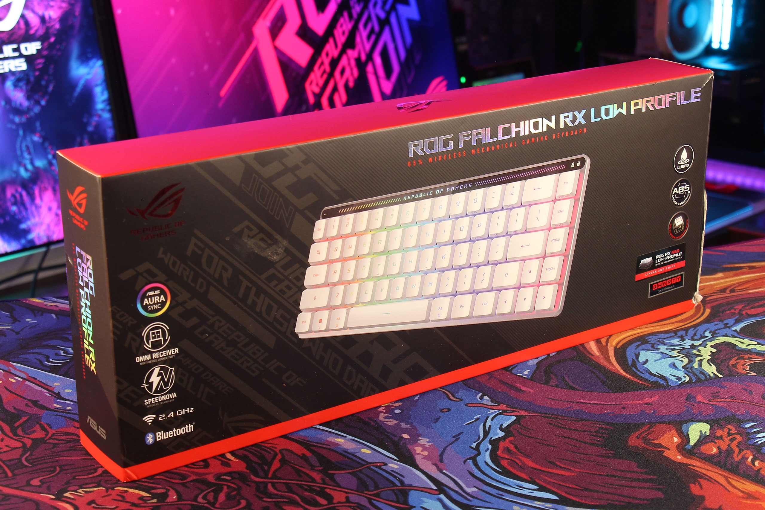 Обзор клавиатуры ASUS ROG Falchion RX Low Profile