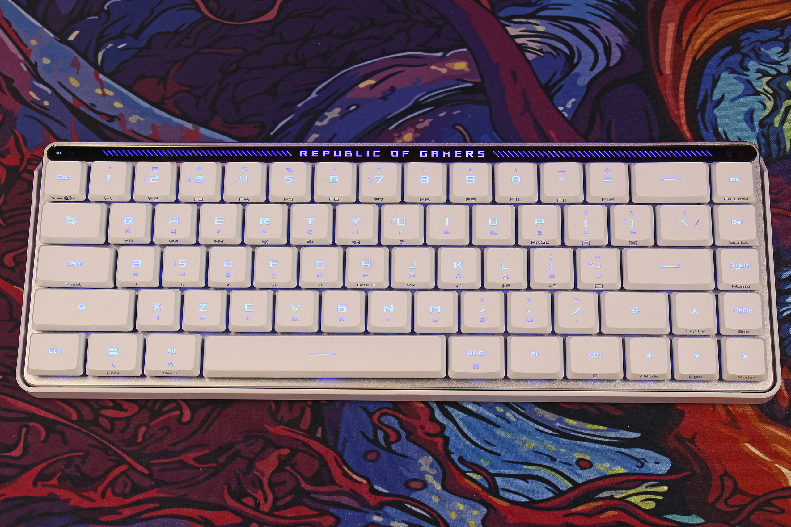 Огляд клавіатури ASUS ROG Falchion RX Low Profile