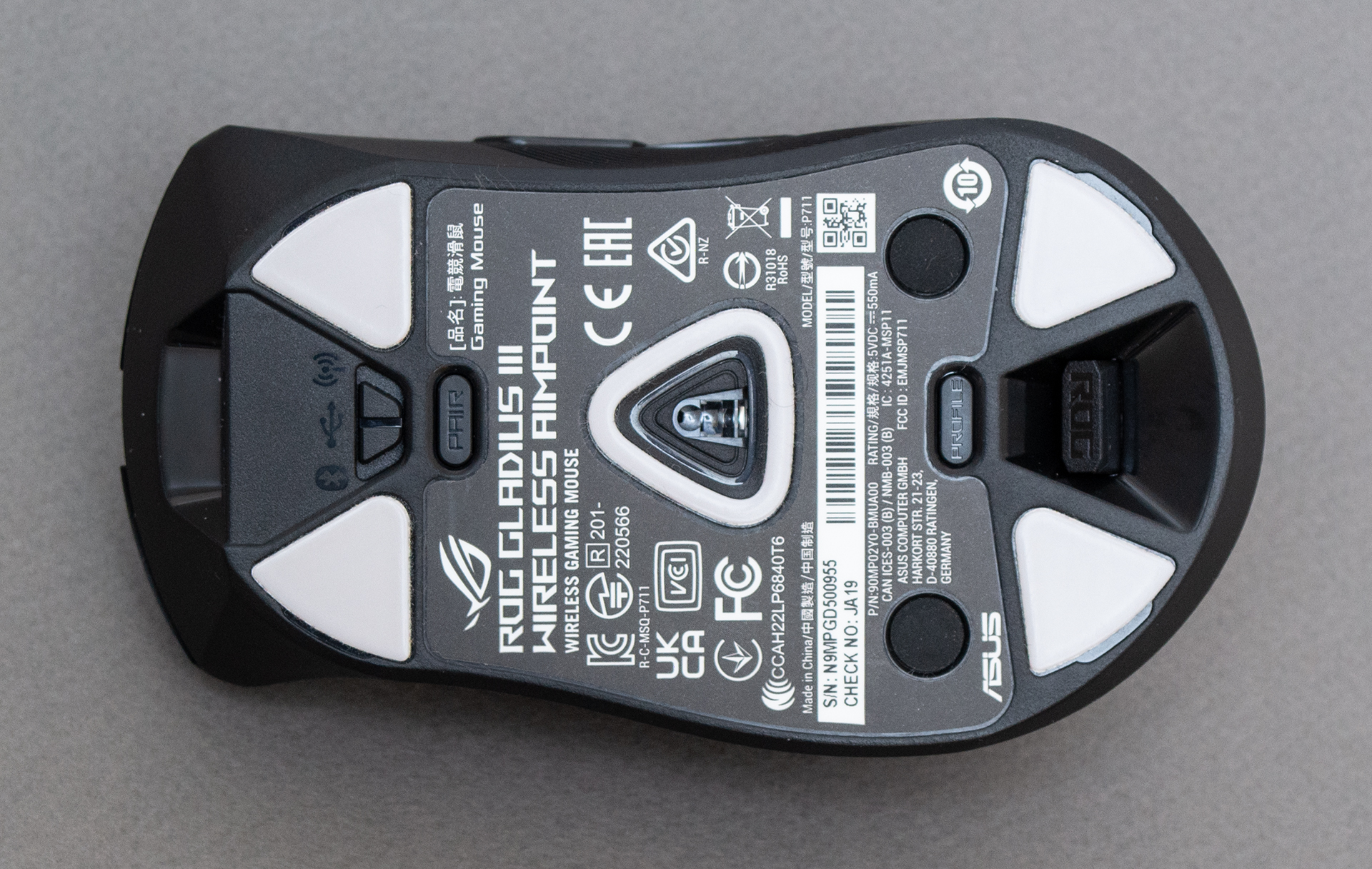 Обзор игровой беспроводной мыши ASUS ROG Gladius III Wireless AimPoint