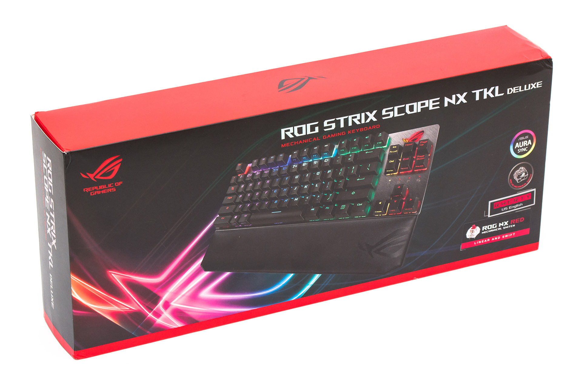 Обзор игровой механической клавиатуры ASUS ROG STRIX SCOPE NX TKL Deluxe