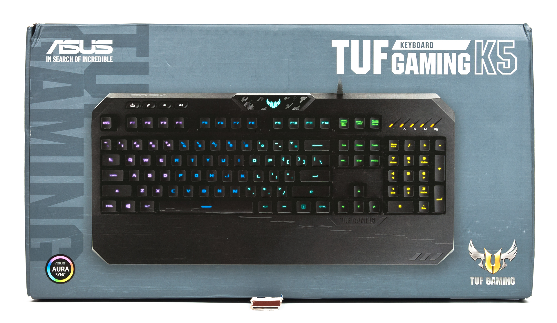 Обзор игровой клавиатуры ASUS TUF Gaming K5