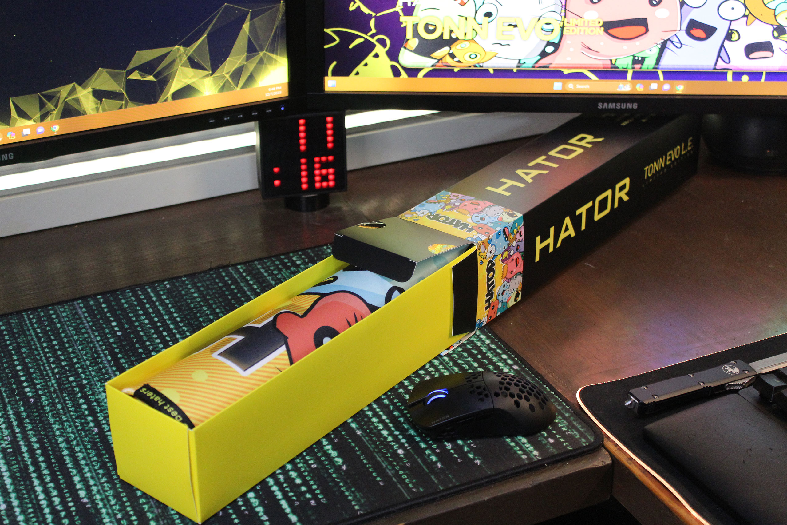 Обзор беспроводной игровой мыши HATOR Stellar Pro Wireless