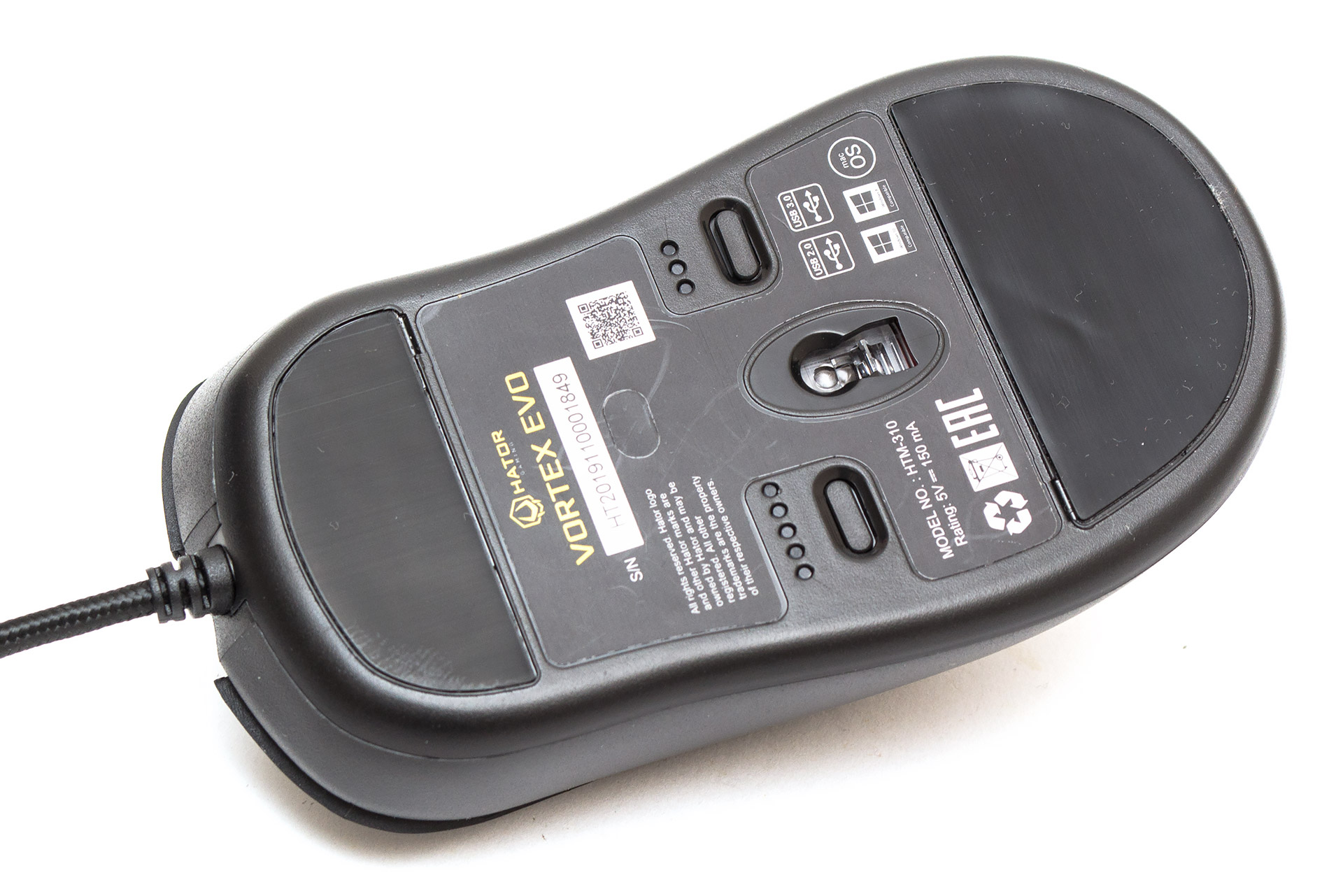 Обзор игровой мыши Hator Vortex Evo