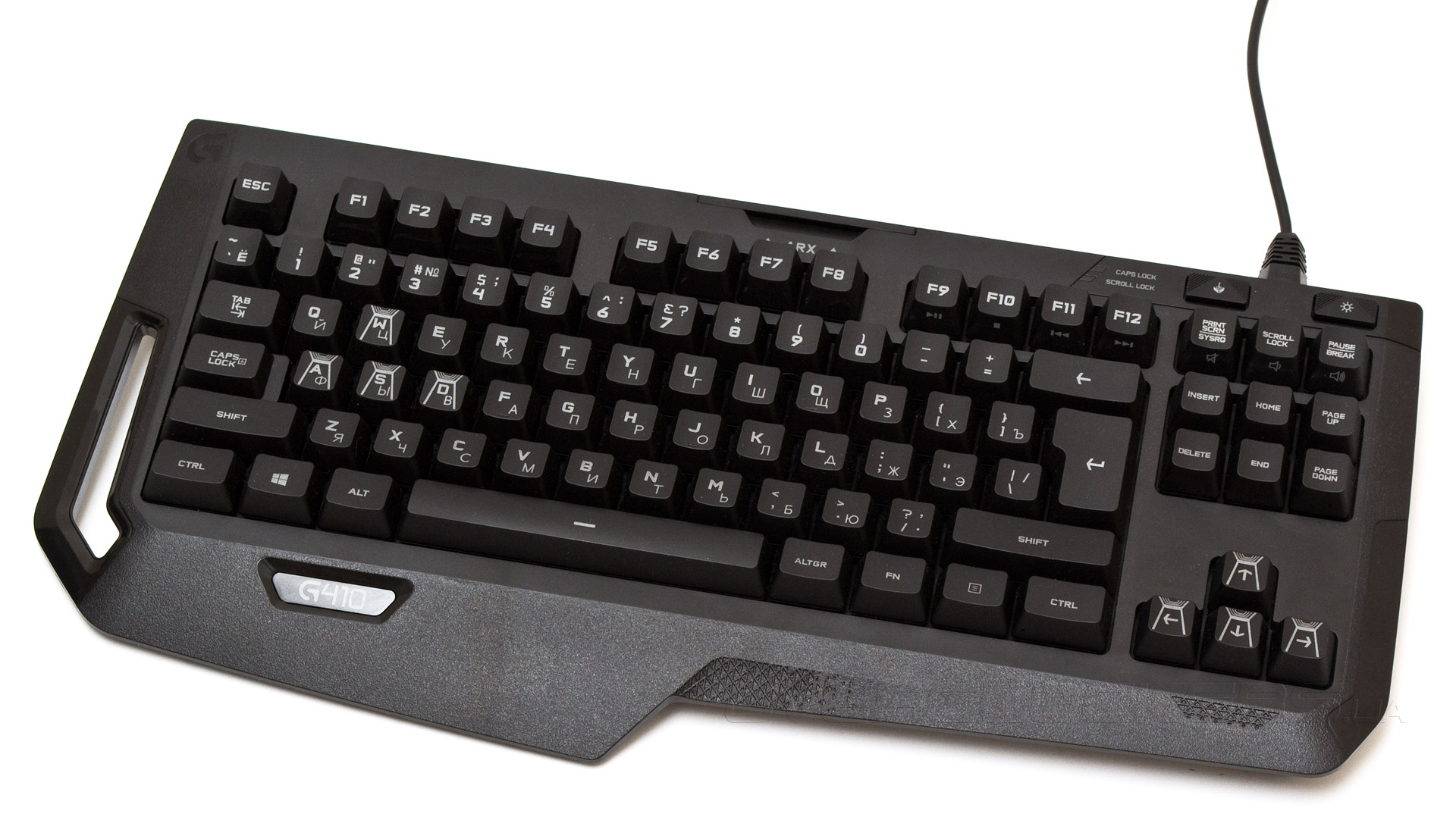 Обзор игровой механической клавиатуры Logitech G410 Atlas Spectrum