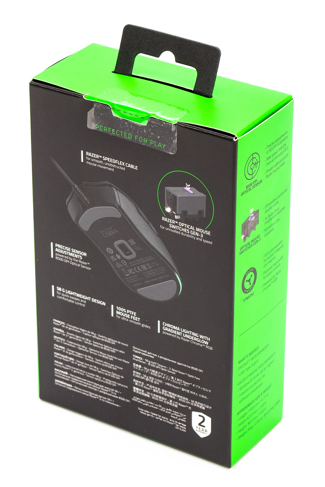 Обзор игровой мыши Razer Cobra