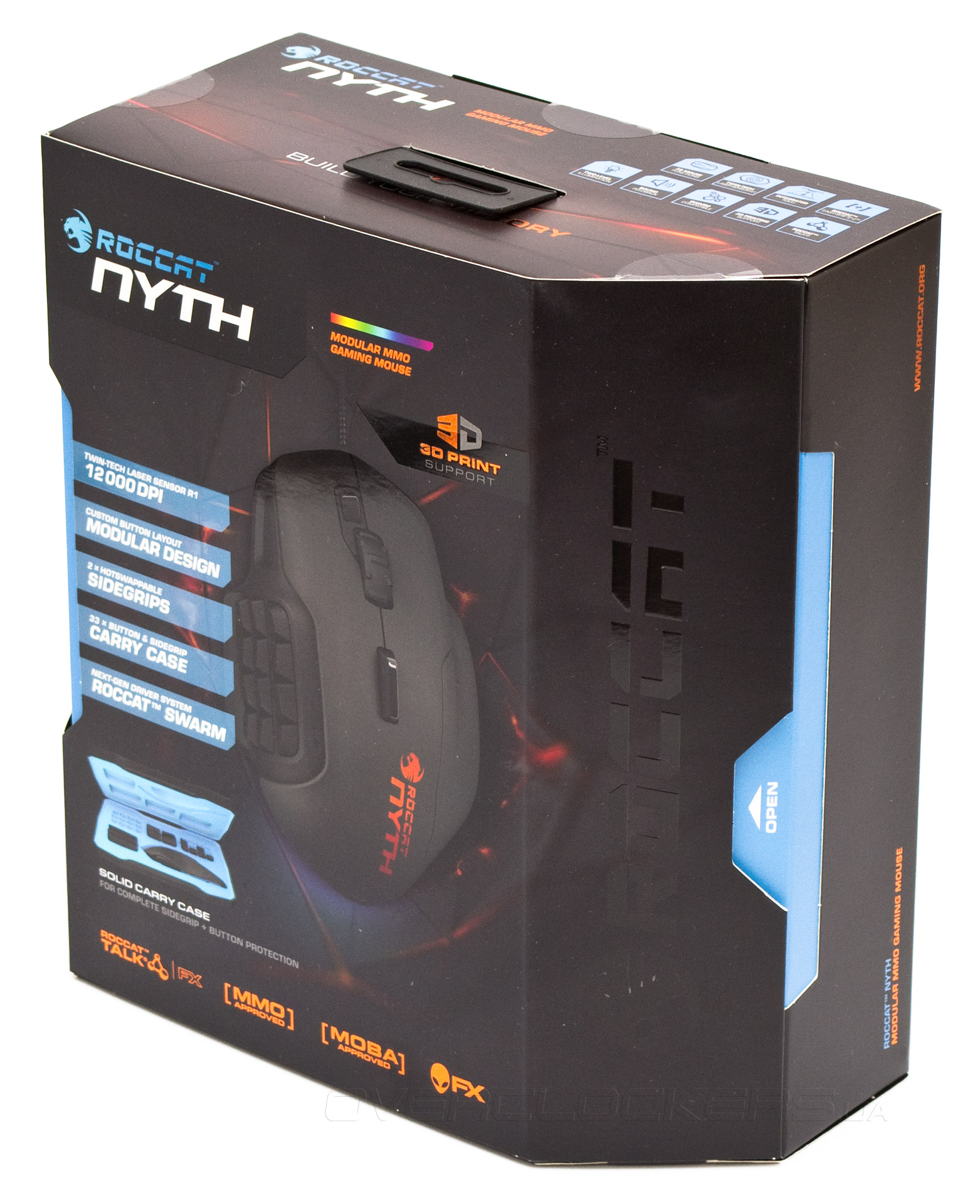 Обзор игровой мыши Roccat Nyth