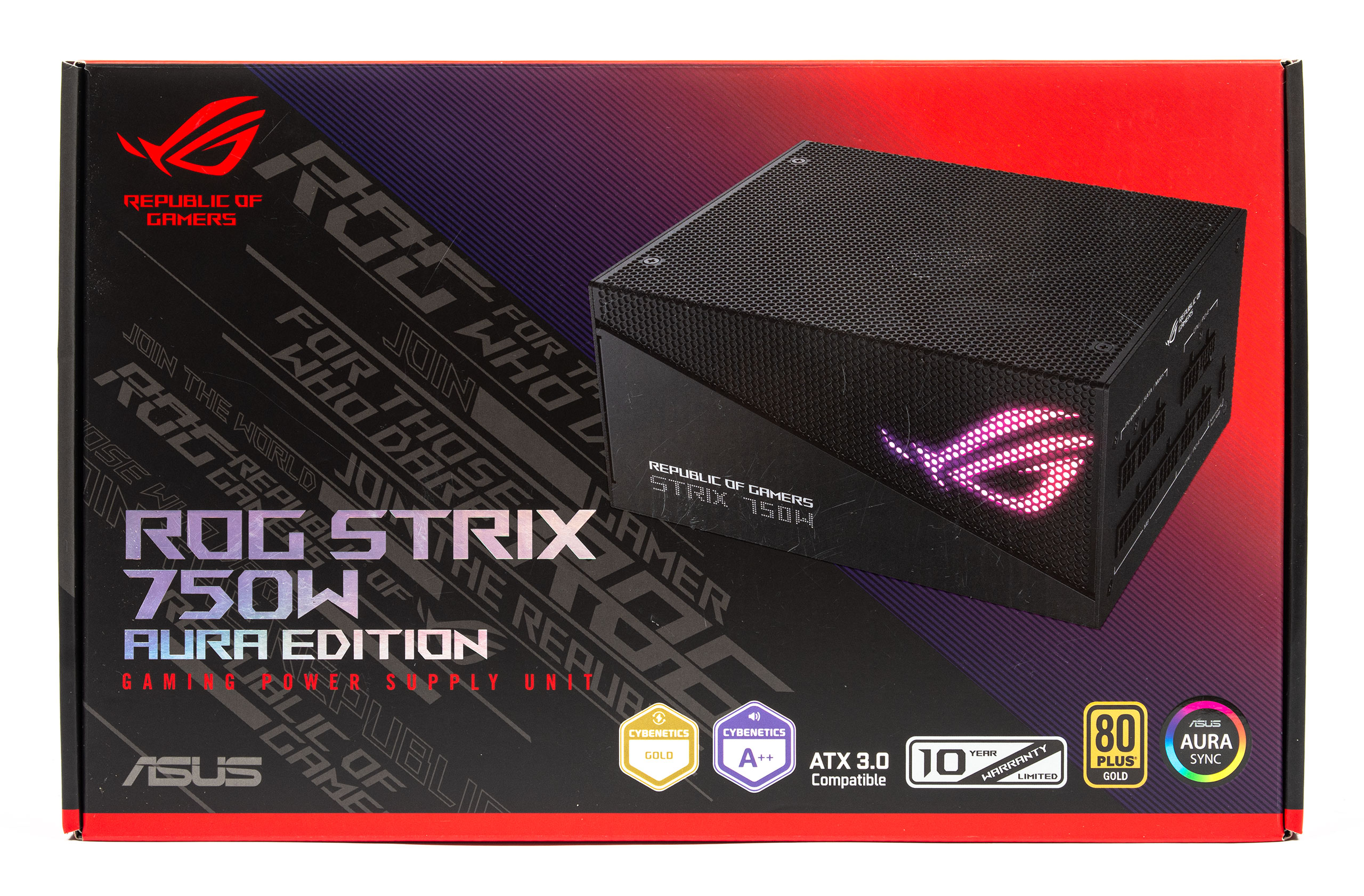 Обзор блока питания ASUS ROG STRIX 750W Gold Aura Edition