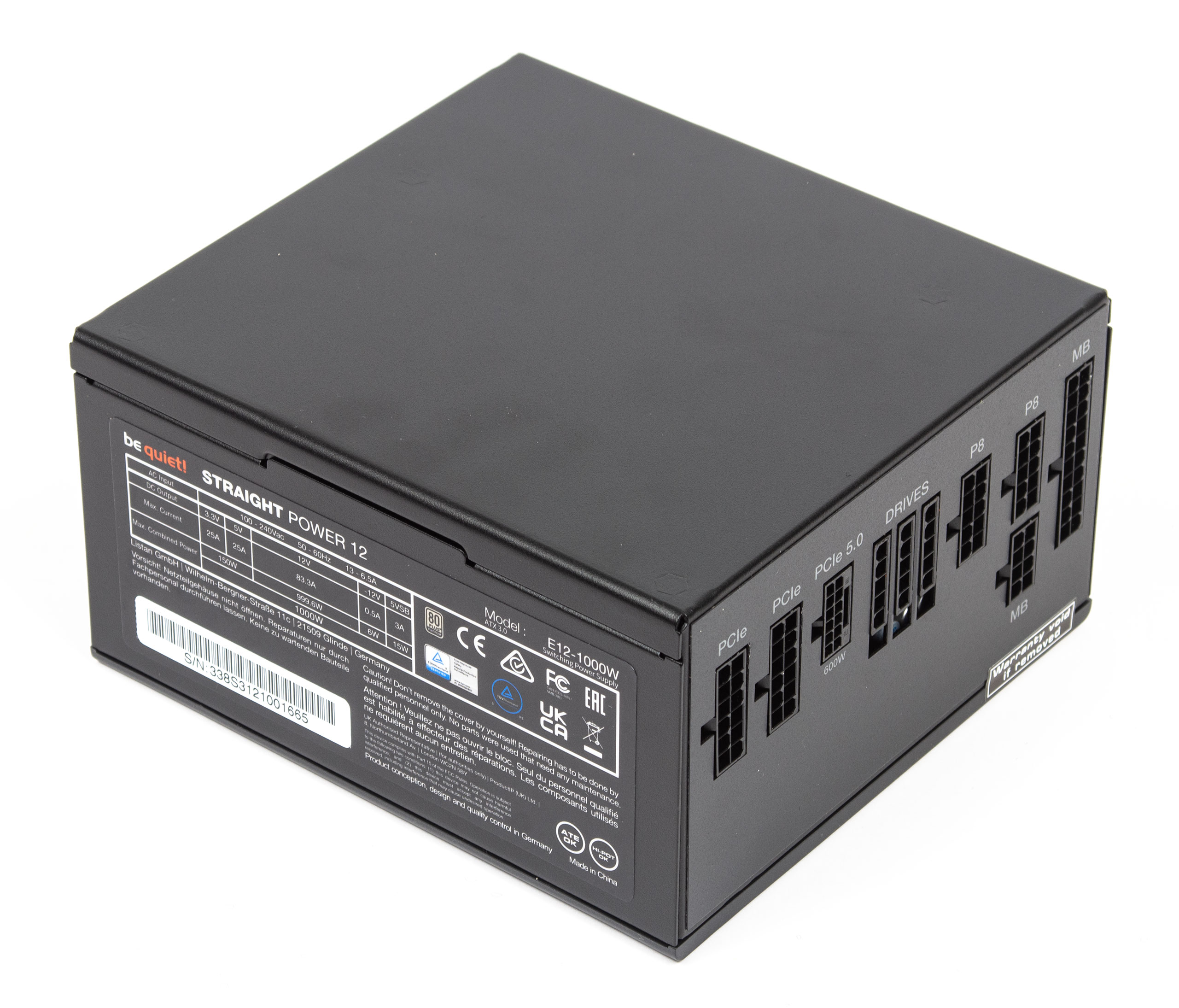 Обзор блока питания be quiet! Straight Power 12 1000W с «платиновым» сертификатом и поддержкой ...