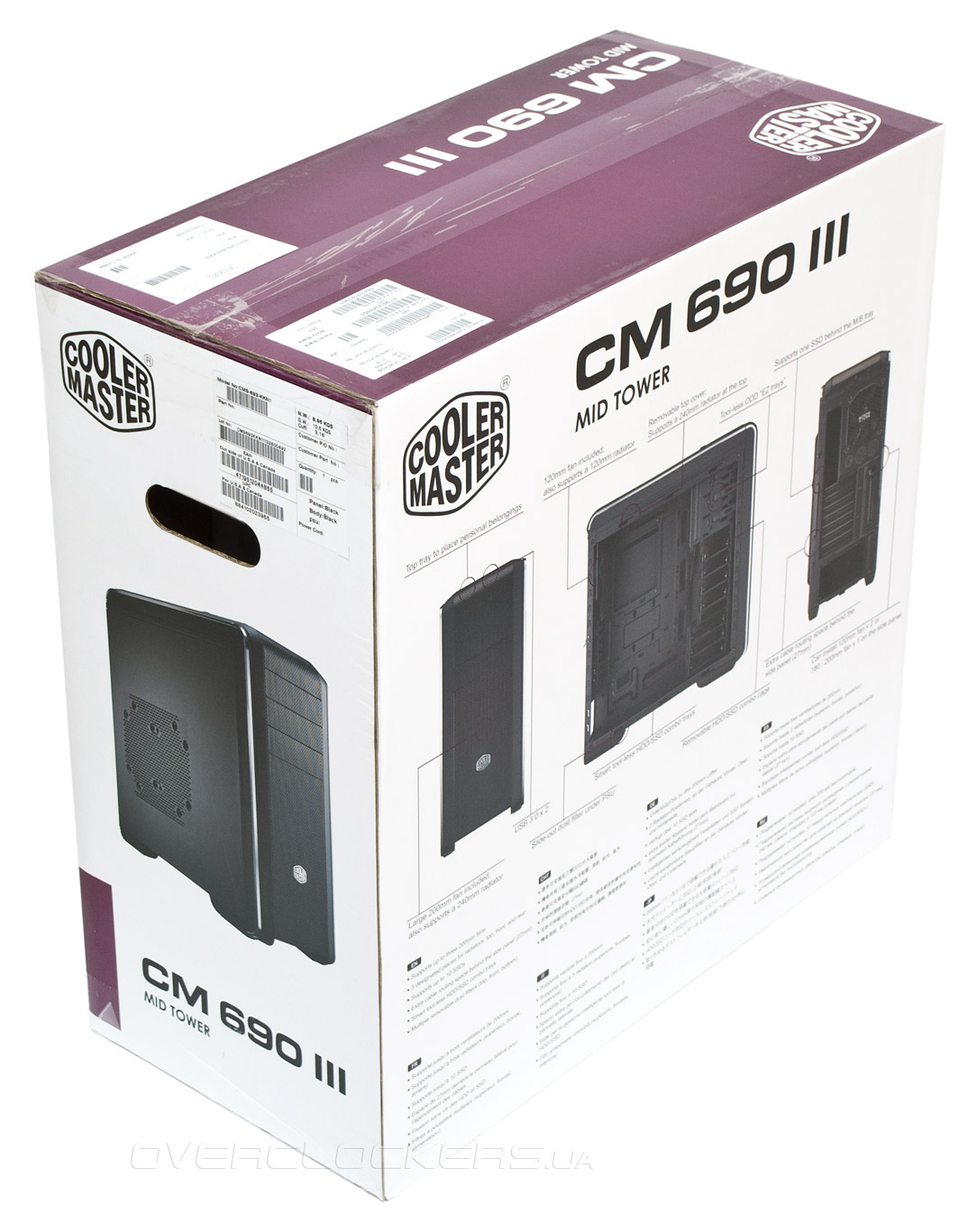 Обзор корпуса Cooler Master CM 690 III