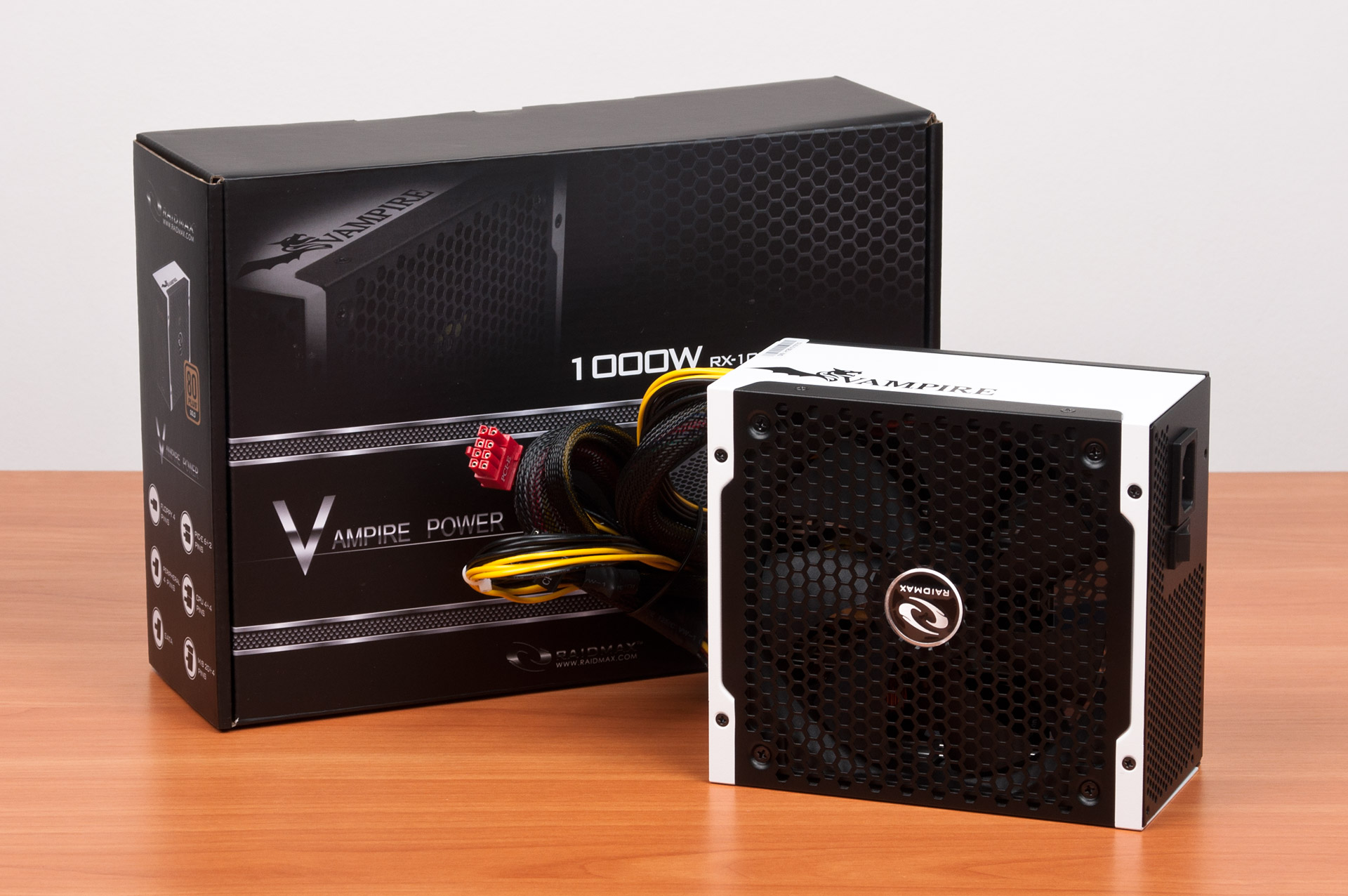 Обзор блока питания Raidmax Vampire RX-1000GH мощностью 1000 Вт